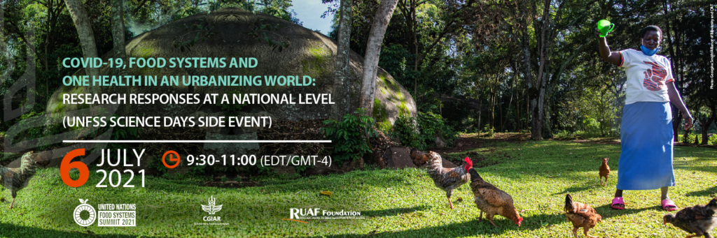 COVID-19, food systems, and One Health in an urbanizing world: Research ...