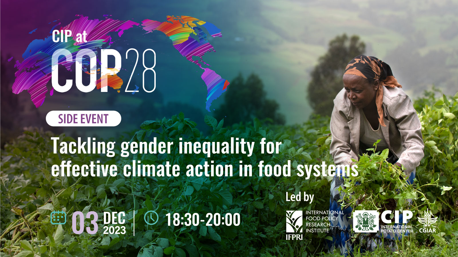 CIP at COP28 - International Potato Center