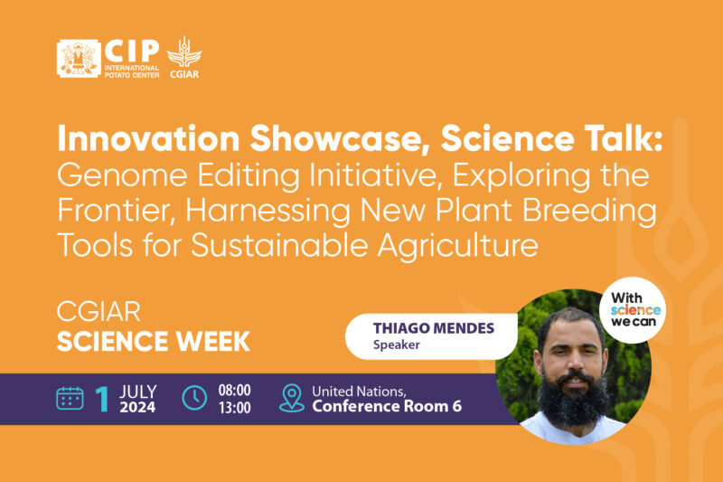 CIP at CGIAR Science Week – International Potato Center