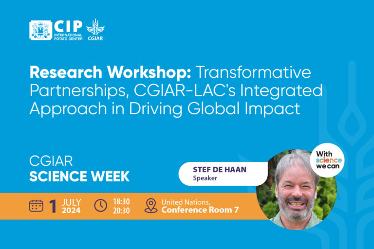 CIP at CGIAR Science Week – International Potato Center
