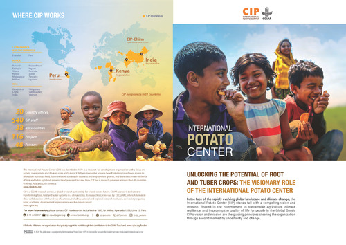 Unlocking the potential of root and tuber crops: the visionary role of ...